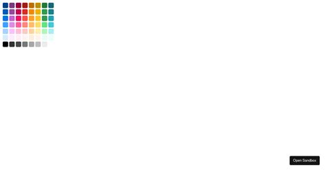 Swatch Book Codesandbox