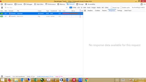 blank page when trying to connect to iotawatt local resolved