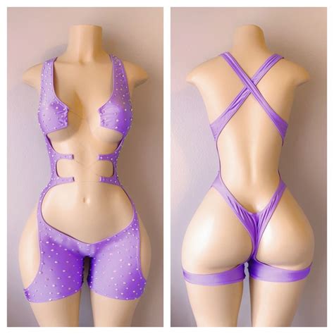 Elites Rts Sexy Exotic Stripper Dance Wear One Piece Outfits