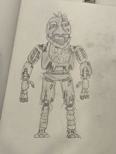 Swapped Withered Chica By Danimatronicspeedyt On Deviantart