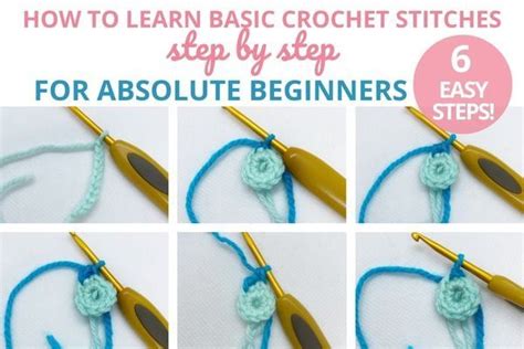 How To Learn Basic Crochet Stitches Step By Step For Absolute Beginners