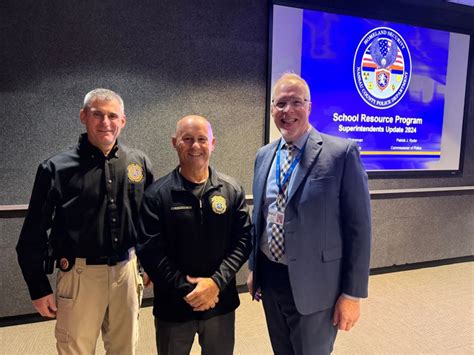 Nassau County Police Department Held An Update On School Safety For Superintendents On October