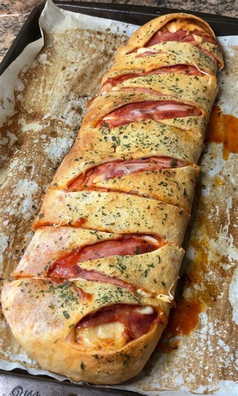 Savory Italian Stromboli Delight In 2025 Easy Meals Pizza Recipes