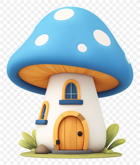 Cartoon Toadstool House
