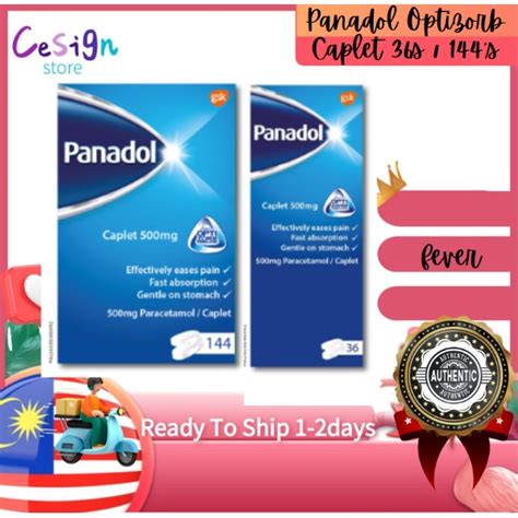 Panadol Optizorb Tablet 36s Deman Lepas Vaksin Shopee Malaysia