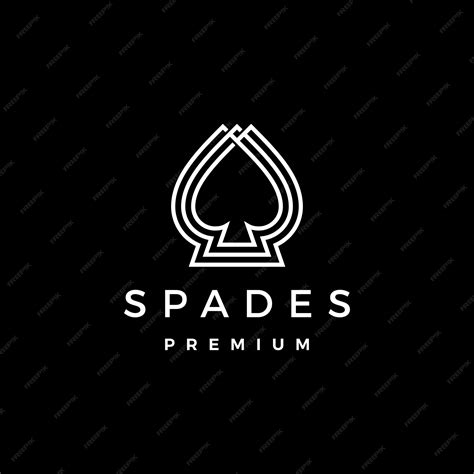 Premium Vector Spades Logo Icon Illustration