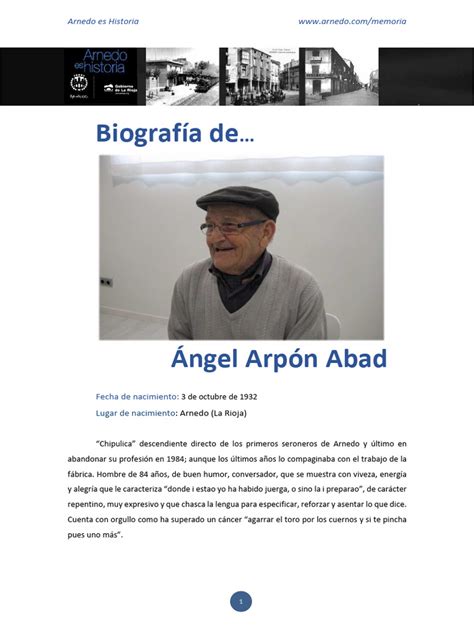 Arpon Abad Angel Biografiaweb Pdf