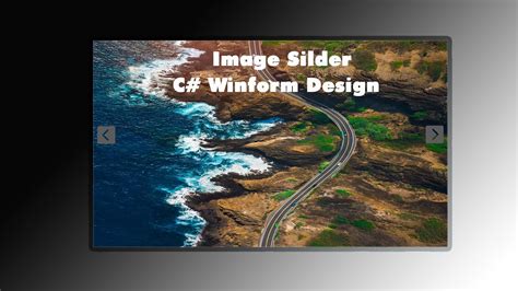 C Winform Design Images Slider With Auto Button Navigation And Manual Youtube