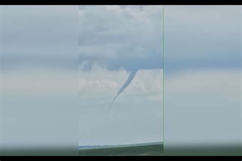 Breaking Funnel Cloud Spotted Near Big Valley Rimbey Review