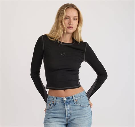 Core Icon Panel Long Sleeve Tee Only £ 39 Organic Basics
