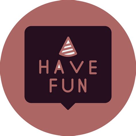 Have Fun Vector Icon 30991557 Vector Art At Vecteezy