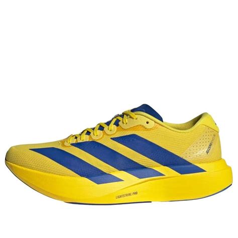 Adidas Adizero Evo Sl Woven Yellow Royal Blue Kk3673