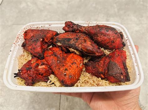 Half Tandoori Chicken At Afghan Cuisine In Thorncliffe Surprisingly