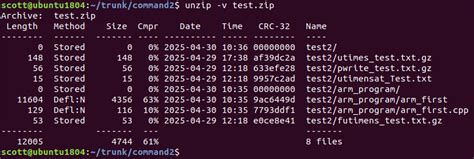 Linux常用命令46——unzip解压缩zip格式文件linux Unzip Csdn博客