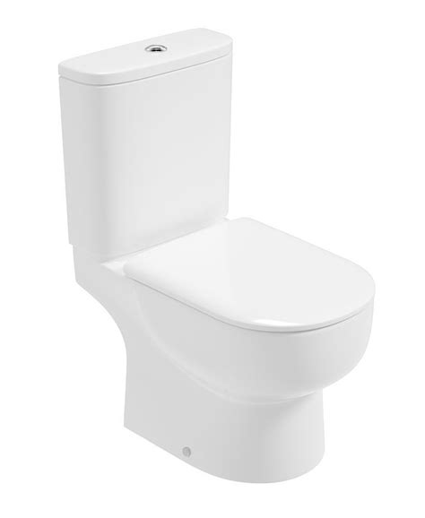Via Rimless Open Back Closed Coupled Wc And Sequence Soft Close Seat Sonas