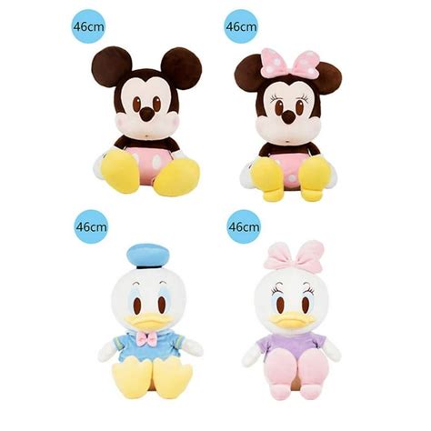 Disney Donald Duck Daisy Plush Toys Cartoon Animal Mickey Minnie Mouse
