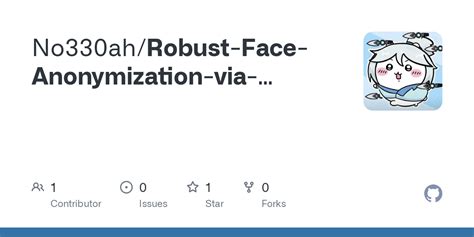 github no330ah robust face anonymization via adversarial watermarking