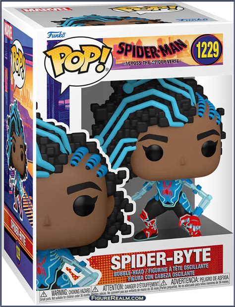 Spider Byte Spider Man Across The Spider Verse Pop Vinyl Figures Funko Action Figure