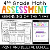 Beginning Of The Year 4th Grade Math Assessment 3rd Grade Review