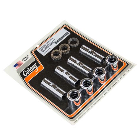 Colony Machine 7507 20 Upper Pushrod Cover Kit 1957 1985 Sportster