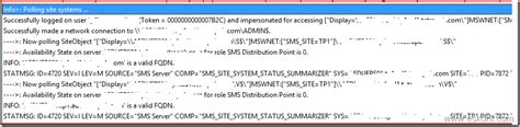 Configmgr 2012 Failed To Get The Availability State On Server For Role Sms Distribution Point