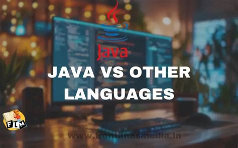 Java Vs Other Programming Languages Frontlines Media