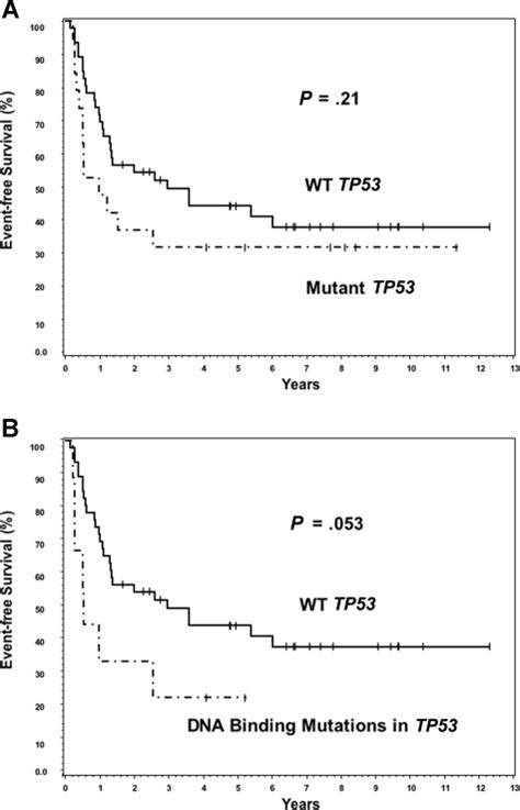 Mutations In The Dna Binding Codons Of Tp53 Which Are Associated With