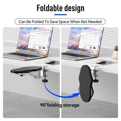 Foldable Arm Rest Eulps Foldable Desk Arm Rest Ergonomic Elbow