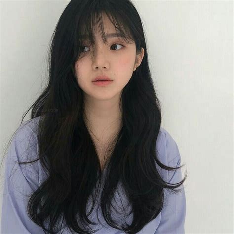 Ulzzang Coupe De Cheveux Coréenne Coupe De Cheveux Cheveux Beauté