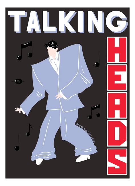 Talking Heads Poster Etsy