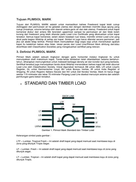 History Of Plimsoll Mark Pdf
