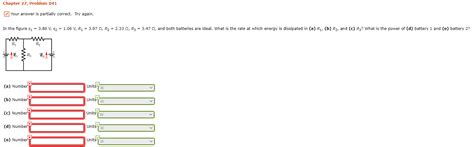 Solved Chapter 27 Problem 041 Your Answer Is Partially