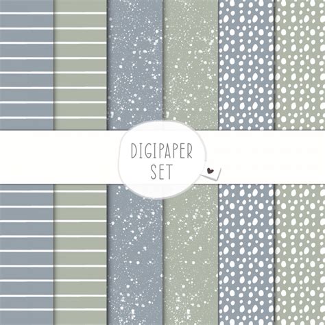 Digistamp Digipaper Set Dicke Freunde Bär Und Elch Digistamps Shop