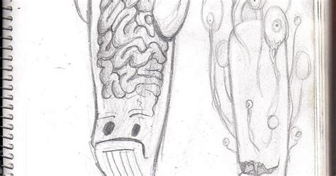 Midnight Inspiration Sketch For A Game I Heard Floaty Eyes In My Sleep