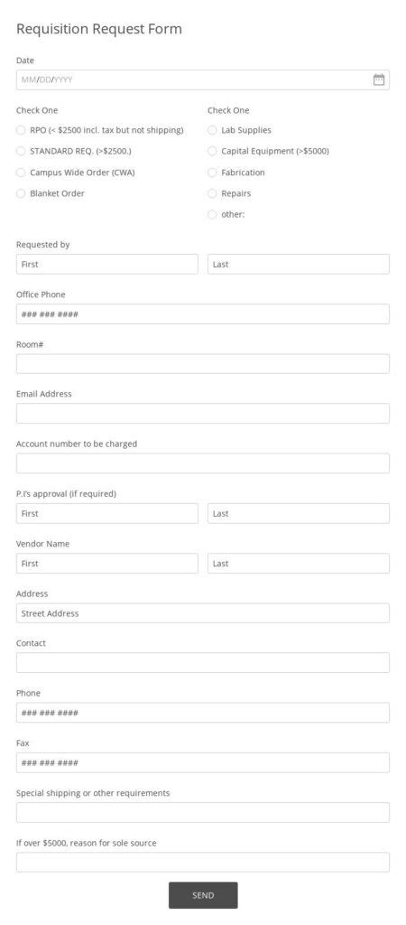 User Access Request Form Template 123 Form Builder