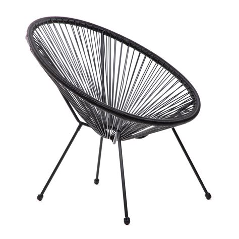 Fotel Acapulco Fiesta Czarny 70x73x80 Cm Homla Homla Sklep Empikcom