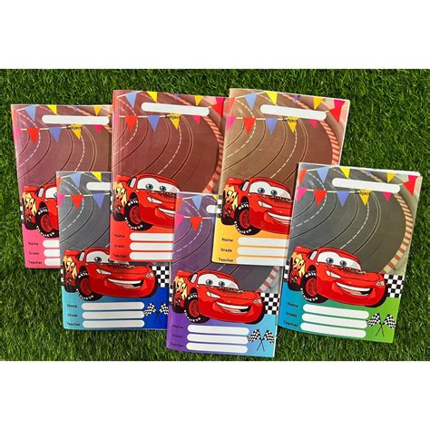 Cars Mcqueen Writing Notebook Composition Notebook Cars Mcqueen Design For Pupils Character
