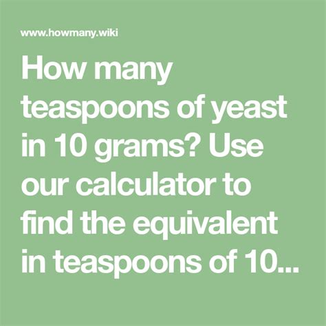 Grams To Teaspoons Dry Calculator At Quincy James Blog