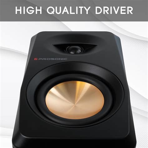 Prosonic Bt30 Active Powered Bluetooth Bookshelf Speakers Studio