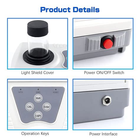 Brisunshine Portable Turbidity Meter For Accurate Testing