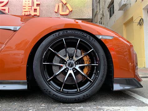 Nissan R35 Gt R Rays Volk Racing G25 Edge 國華膠輪 Kwok Wah Tyre Hk