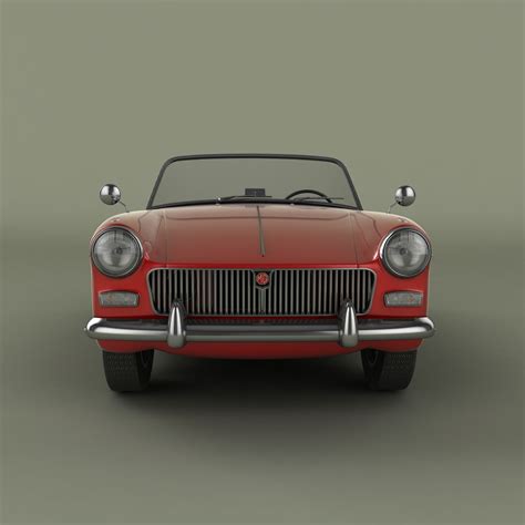 Mg Midget Mk1 3d Model 109 Max 3ds Obj Free3d