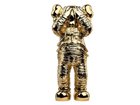 Buy And Sell Kaws Holiday Space Figure Gold 100 Authentic