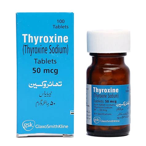 Thyroxin 50mcg Tab Chemistcart