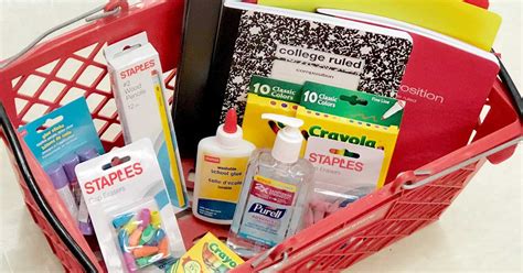 Staples School Supplies And Back To School Sale Items Hot Deals