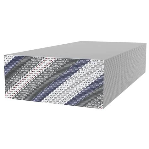 Usg Sheetrock Brand 1 2 In X 4 Ft X 8 Ft Usg Sheetrock Brand