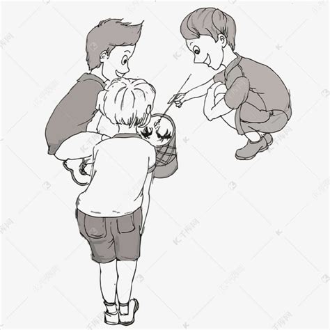 卡通手绘童年童趣漫画效果元素素材图片免费下载 千库网