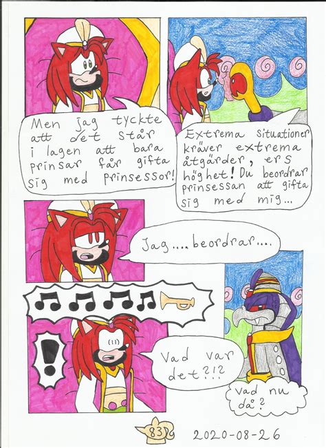 Sonic And The Magic Lamp Pg 83 By Katarinathecat18