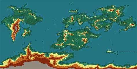 Heightmap With Rivers By Niutlegg On Deviantart