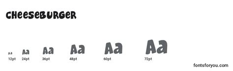 Cheeseburger Font Download For Free Online